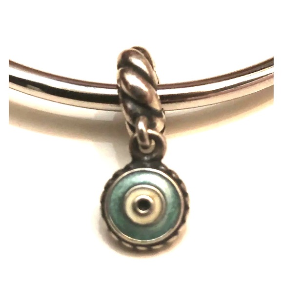 Pandora | Jewelry | Rare Retired Pandora Evil Eye Dangle Charm | Poshmark